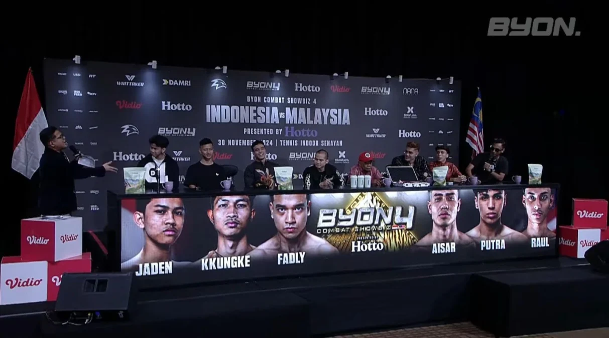 Byon Combat Showbiz 4 : Indonesia vs Malaysia – delik.tv